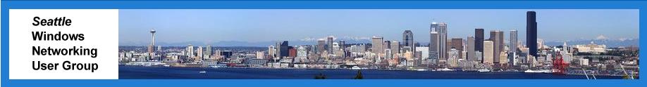 Seattle Windows Networking User Group | Alexander's Blog