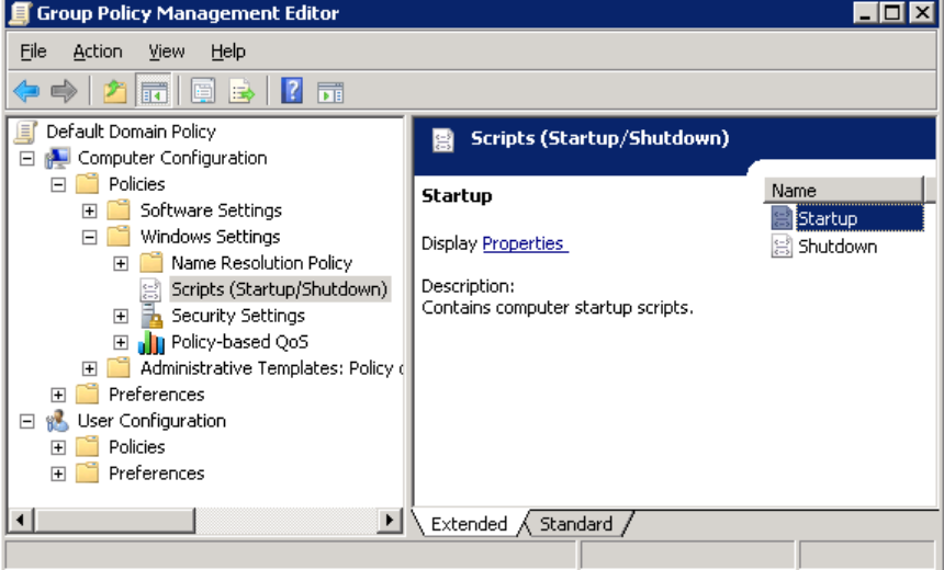 Startup script Alexander s Blog