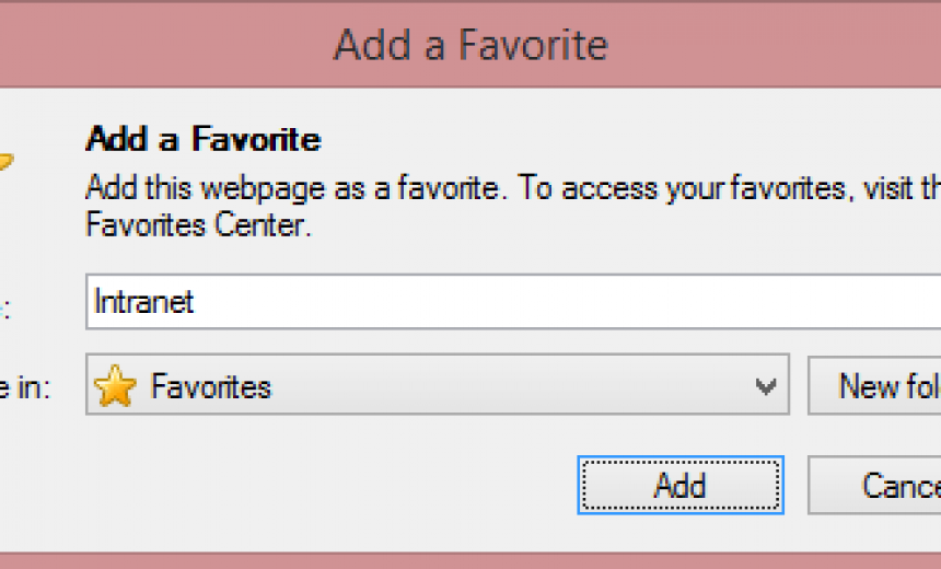 AddingFavorite | Alexander's Blog