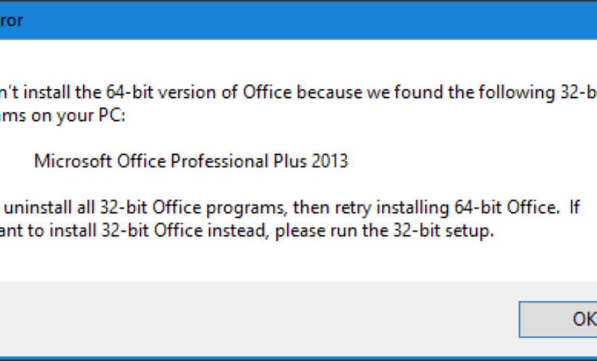 32-bit_office_error | Alexander's Blog