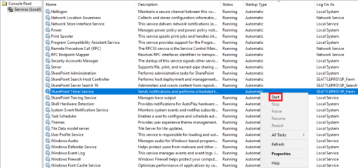 Clearing the SharePoint Configuration Cache – Alexander's Blog