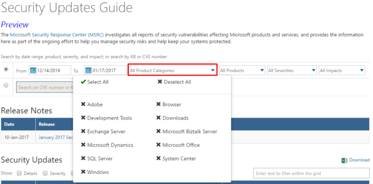 Microsoft Security Bulletins to be Replaced by Security Updates Guide ...
