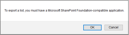 Export to Excel Not Working in SharePoint Online and SharePoint 2016 ...