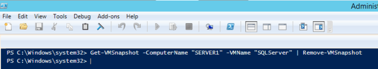 Removing Backup Checkpoint In Hyper V That Has No Delete Option Alexanders Blog