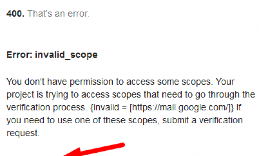 invalid-scope-error | Alexander's Blog invalid-scope-error | Alexander's Blog