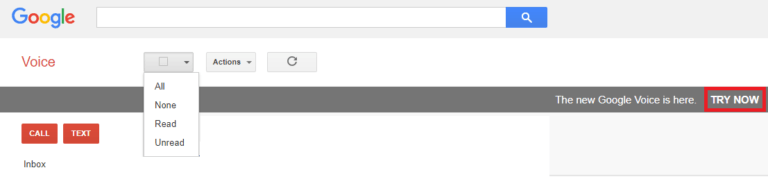 Deleting Multiple Items in Google Voice History | Alexander's Blog