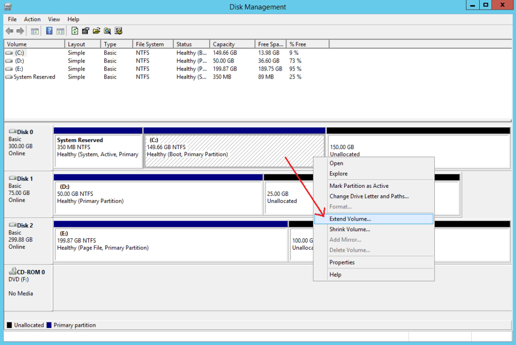 How to Expand Hard Drives in Hyper-V Virtual Machines | Alexander's Blog