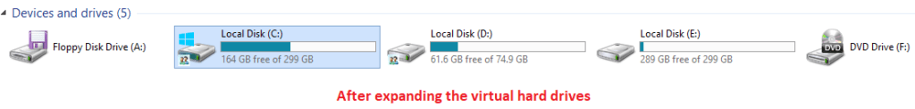 How to Expand Hard Drives in Hyper-V Virtual Machines | Alexander's Blog