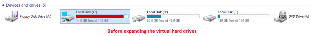 How to Expand Hard Drives in Hyper-V Virtual Machines | Alexander's Blog
