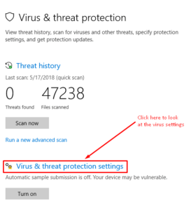 Unexpected Yellow Warning Symbol on Windows Defender in Windows 10 ...