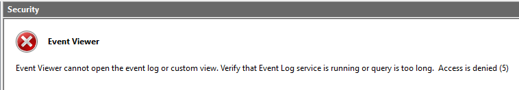 Accessing Event Viewer Logs on Remote Computers | Alexander's Blog