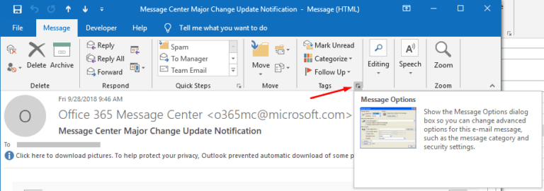 How to View Full Message Headers in Microsoft Outlook – Alexander's Blog