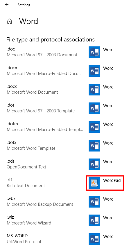 Word Message: Microsoft Word isn’t your default program for viewing and ...