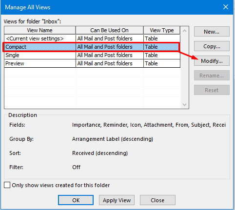 Custom Views Not Working as Expected in Microsoft Outlook | Alexander's ...