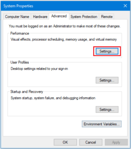 system-properties-performance-settings | Alexander's Blog