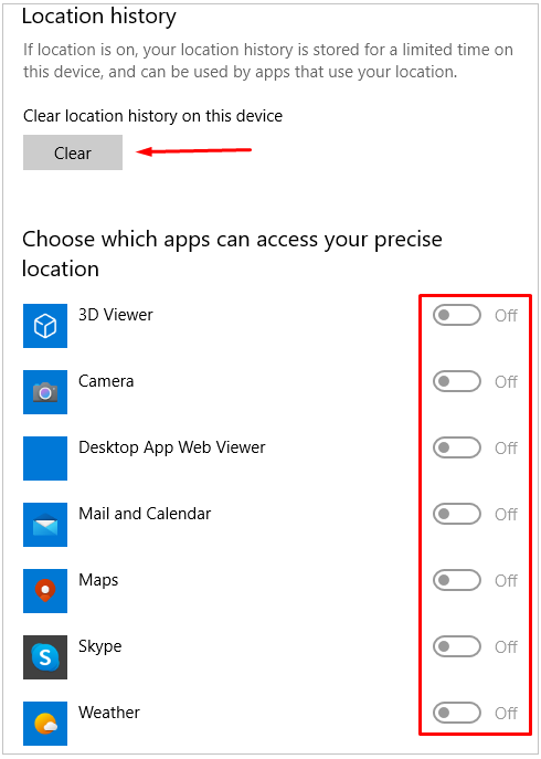 clearing-windows10-location-history | Alexander's Blog
