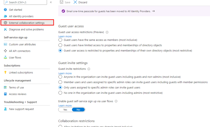 aad-external-collaboration-settings | Alexander's Blog