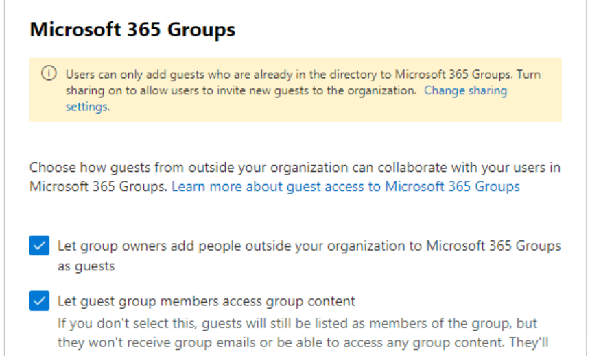 configure-m365-groups-for-guest-access | Alexander's Blog