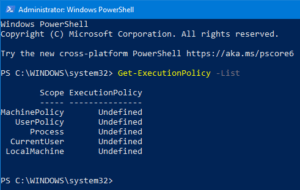 Understanding PowerShell Execution Policies on Windows Platforms | Alexander's Blog